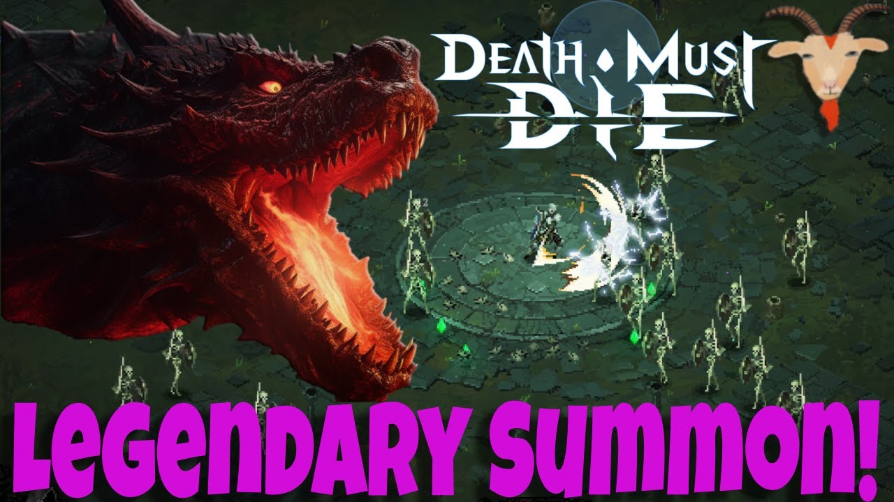 This Legendary Summon Melted The Horde! | Death Must Die - YouTube