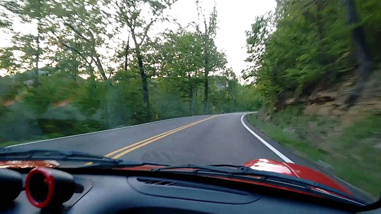 The Devils Triangle Tennessee in Smart Roadster - YouTube