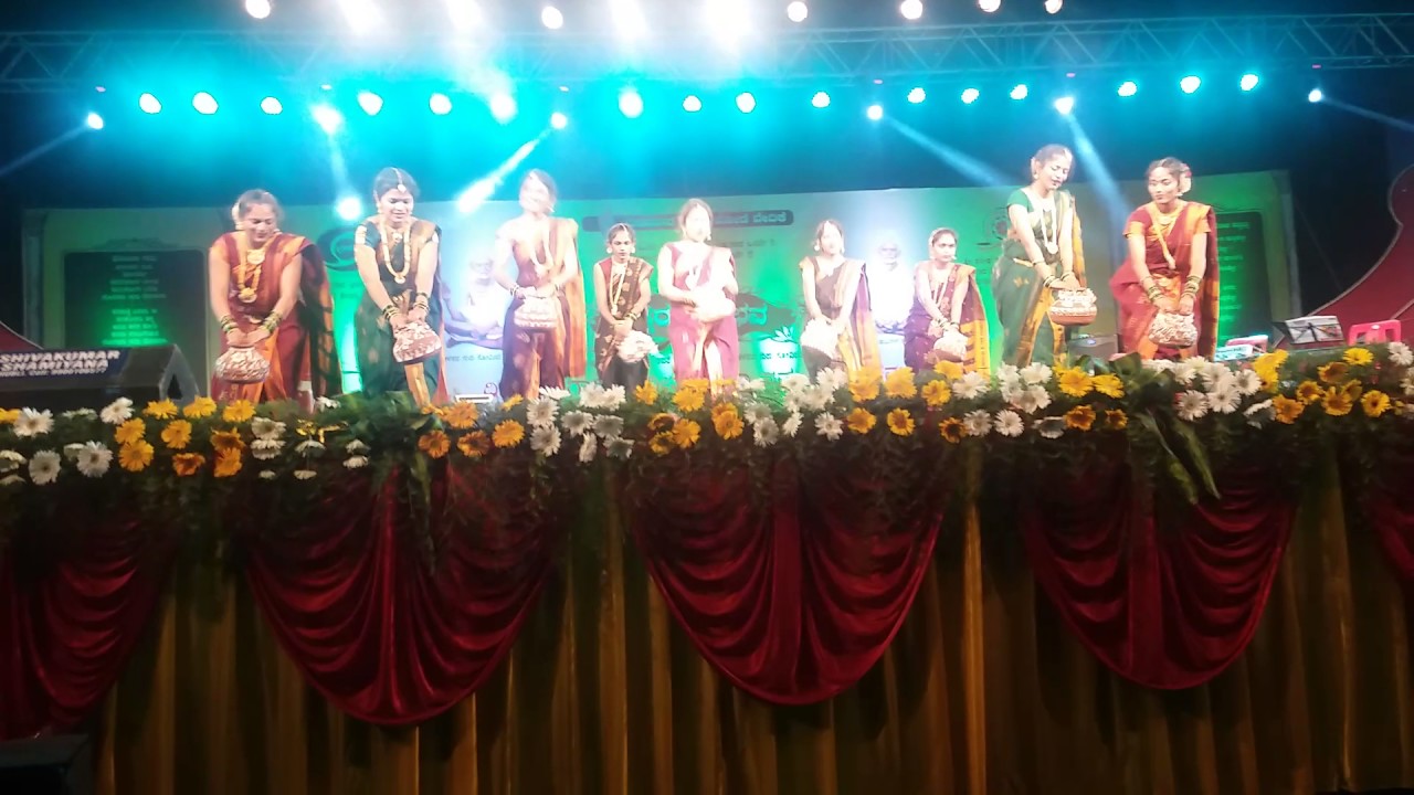 Best Kannada folk dance channappa channegowda - YouTube