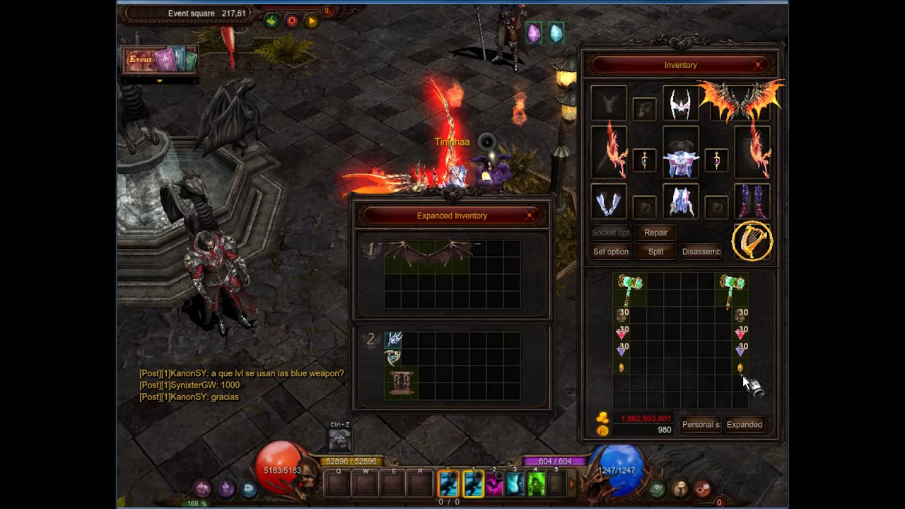 - Mu Online - Blessed Archangel Sword Slayer - Season 15.3 - YouTube