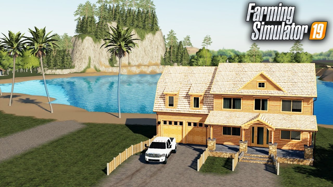 FS19- BUILDING A LAKE & FOREST FROM SCRATCH (IT'S FINALLY DONE) - YouTube