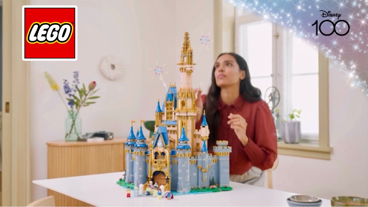 LEGO ska släppa nytt stort Disney-slott. För att fira Disneys 100 ...
