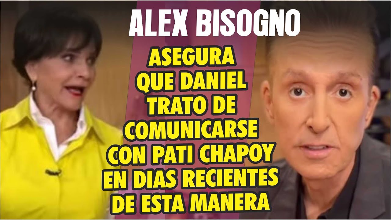 Alex B hermano de Daniel Bisogo REVELO que Daniel trato de comunicarse ...