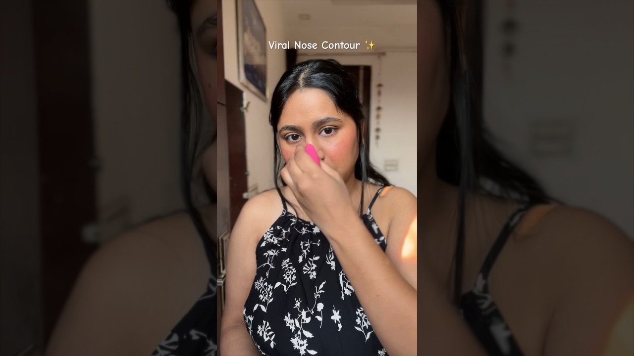Viral contour Hack #shorts #makeup #trending #contour #trendingonshorts ...