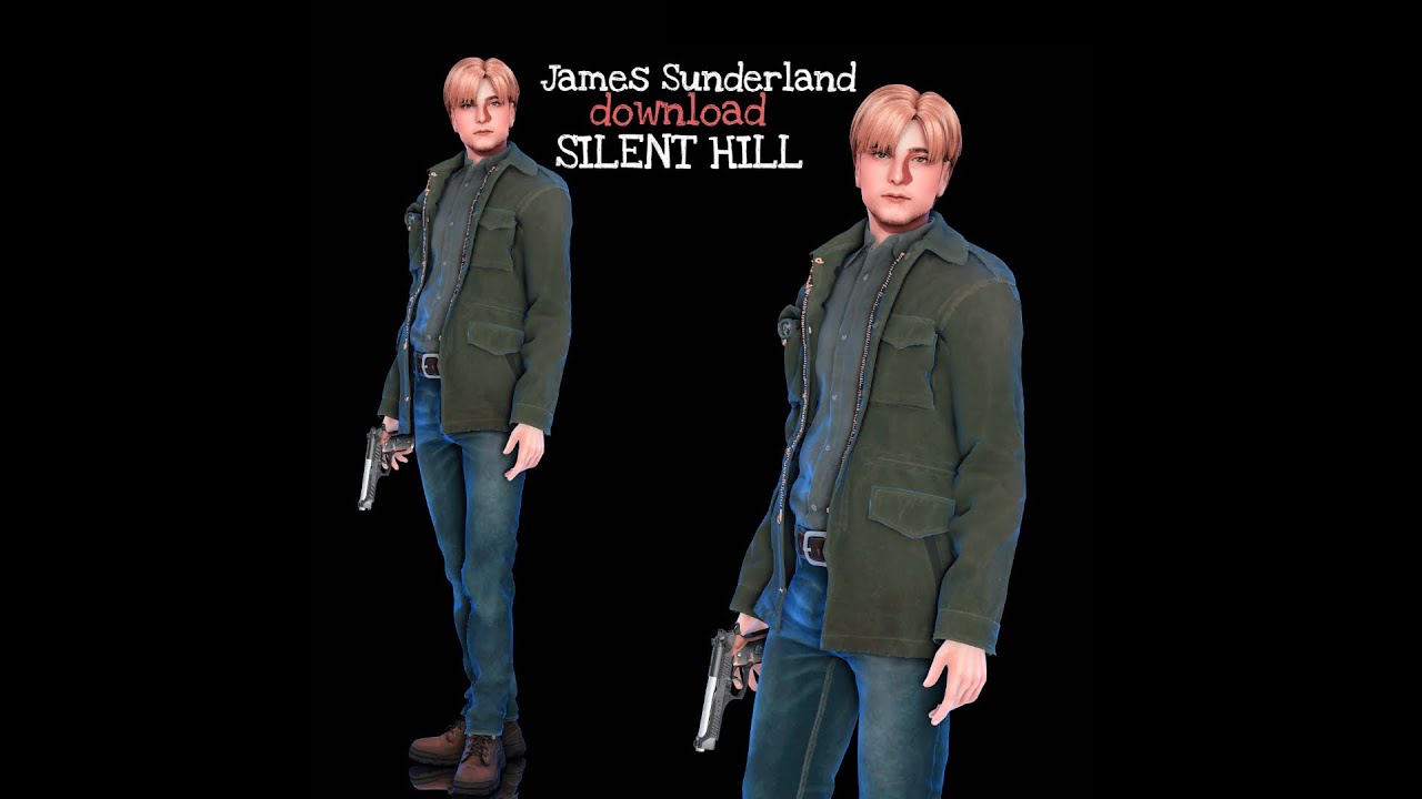 James Sunderland SIMS 4 CC [SILENT HILL] - YouTube