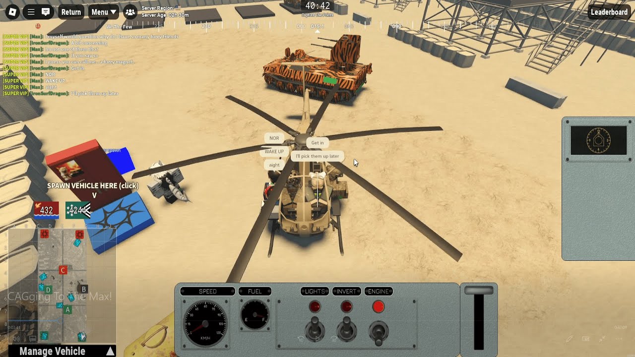 Becoming a Menace With Tactical CAG Insertions - (Multicrew Tank Combat ...