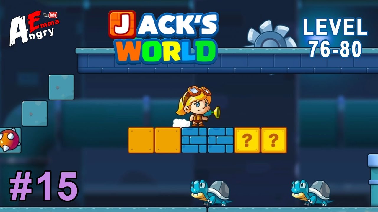 👩‍🦰Super Jacky's World - Free Run Game - Gameplay #15 (level 76-80 ...