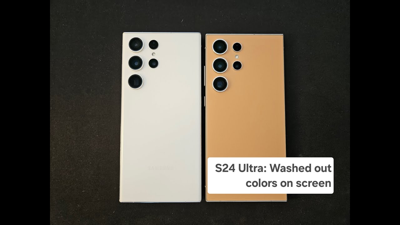 S24 Ultra: Screen looks dull or washed out - Change settings! (NOT A ...