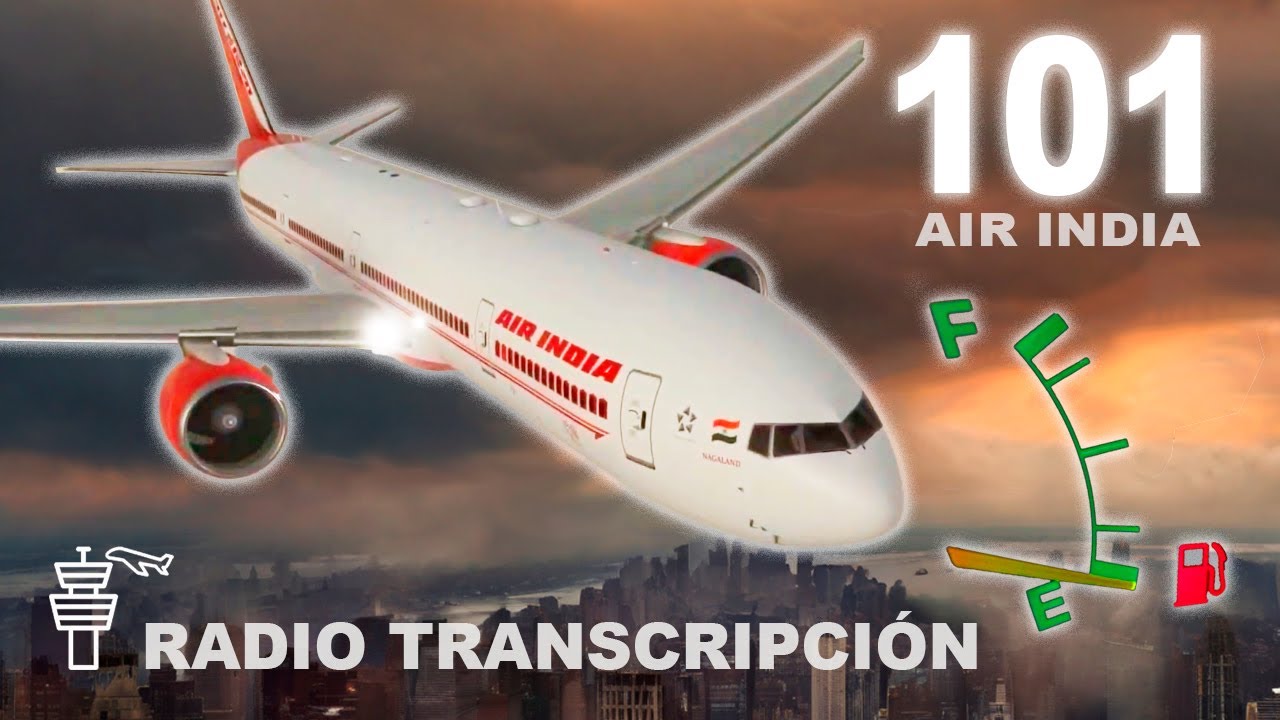 Este avion se quedo SIN COMBUSTIBLE a 38000 pies sobre New York. AIR ...