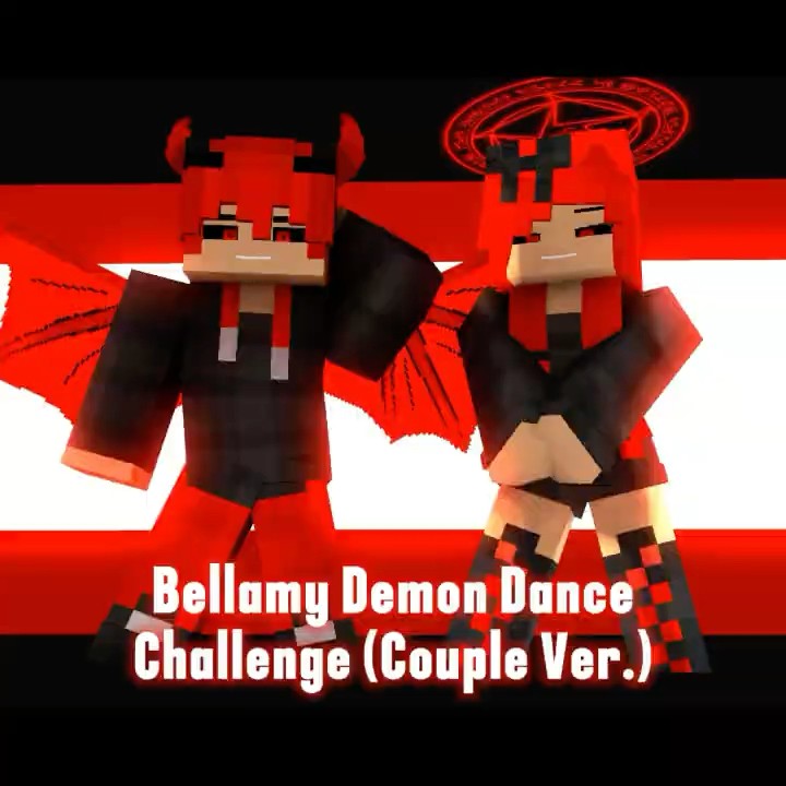Bellamy Demon Dance Challenge - Mine-imator Minecraft Animation #shorts ...