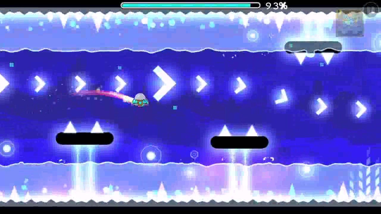 Aqua - By AbstractDark - Epic Level - 100% (All coins) Geometry Dash[2. ...