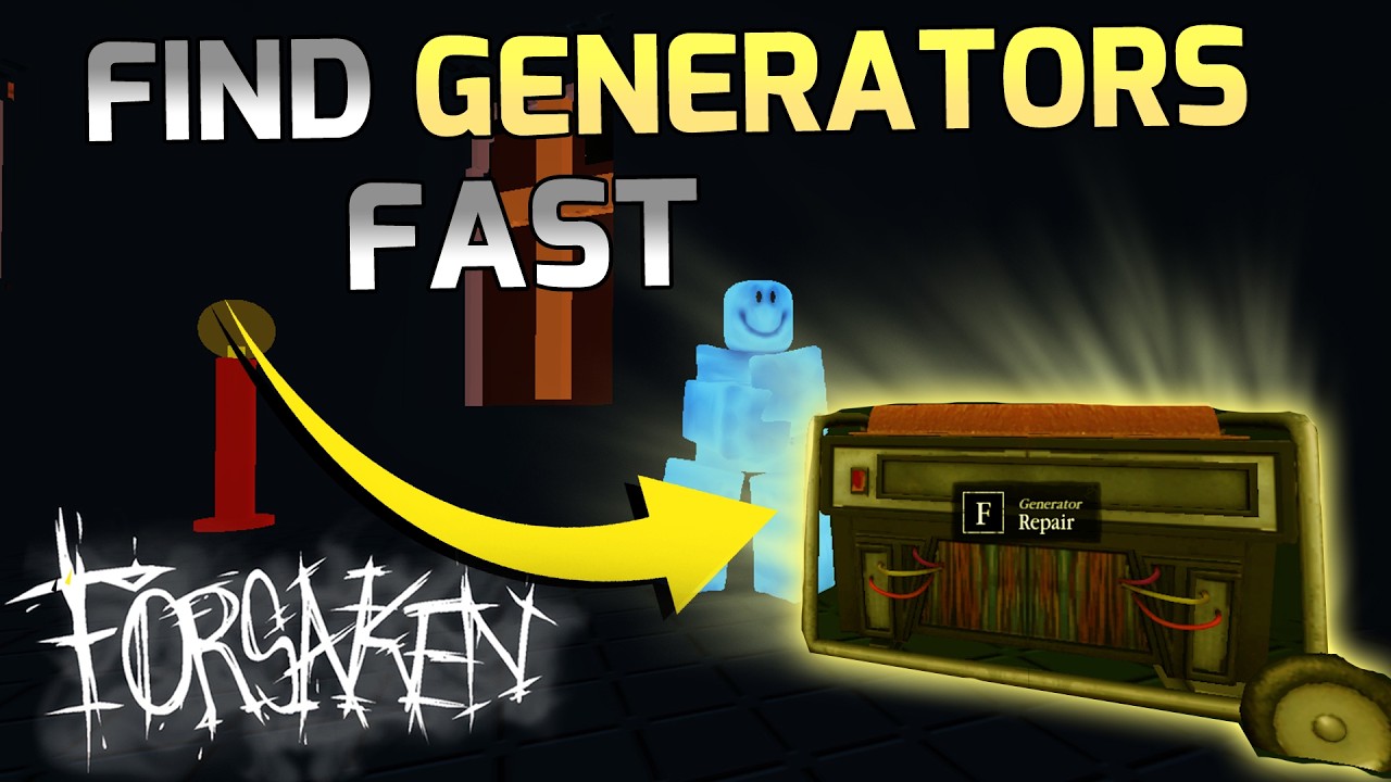All Generator Locations In Maps Of Forsaken! (Current) - YouTube
