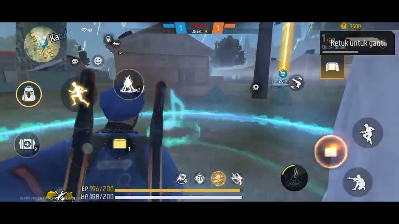 4 Menit bantai musuh pake bundel gratis Lucky Loyare|| No Edit - YouTube