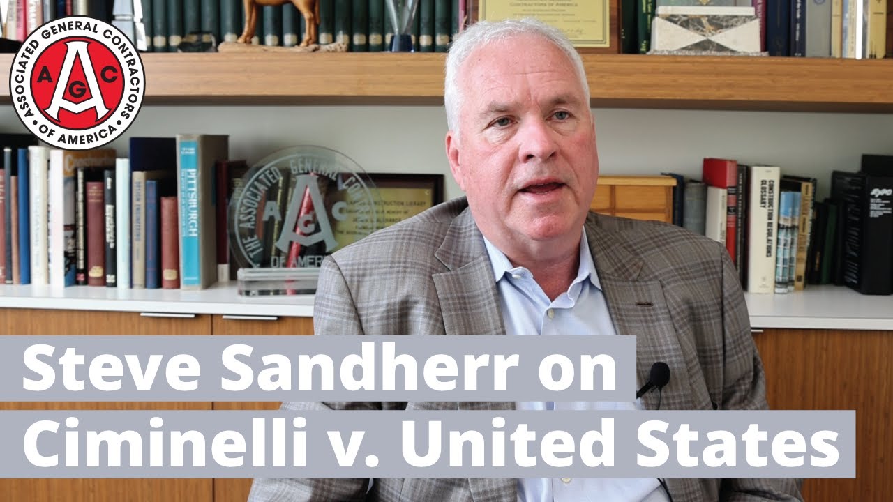 Advocacy Alert: Steve Sandherr on Ciminelli v. United States - YouTube