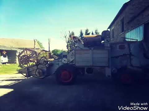 Première sortie claas Huckepack - YouTube