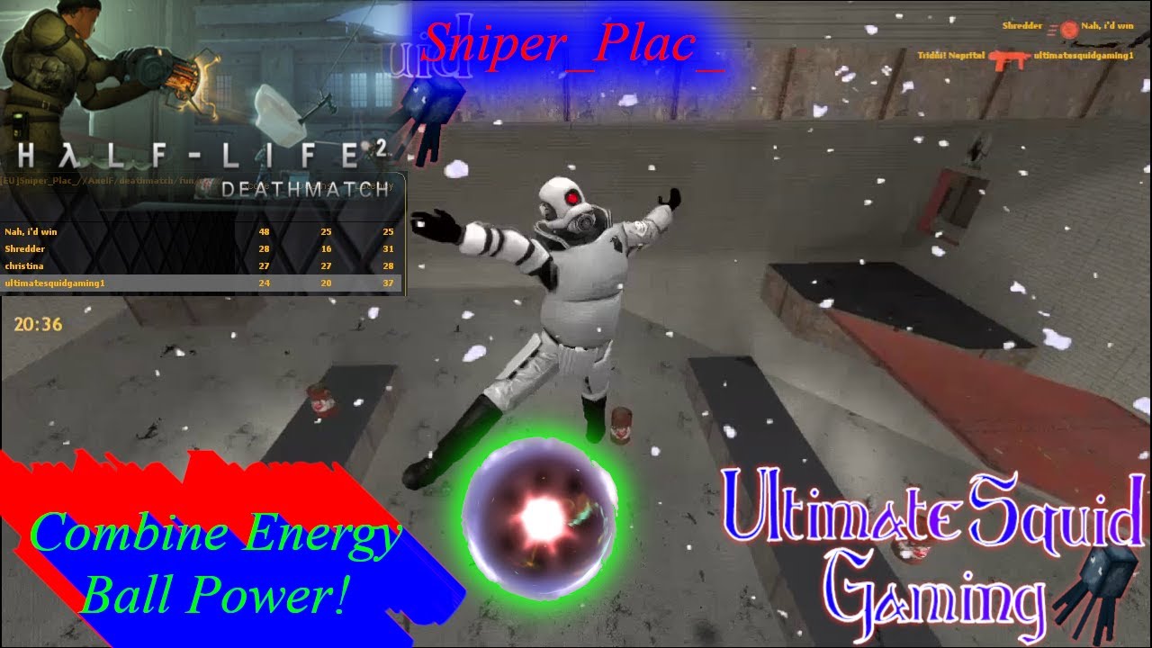HL2DM - (Sniper_Plac_) Energy Ball Power! 🎄 - YouTube