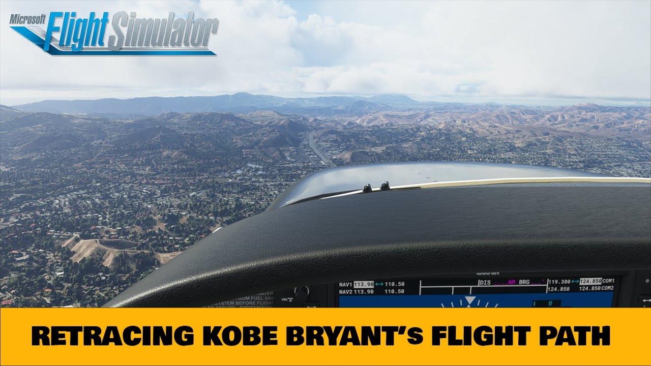 Retracing Kobe Bryant Flight Path One Year Later | Tribute Stream ...