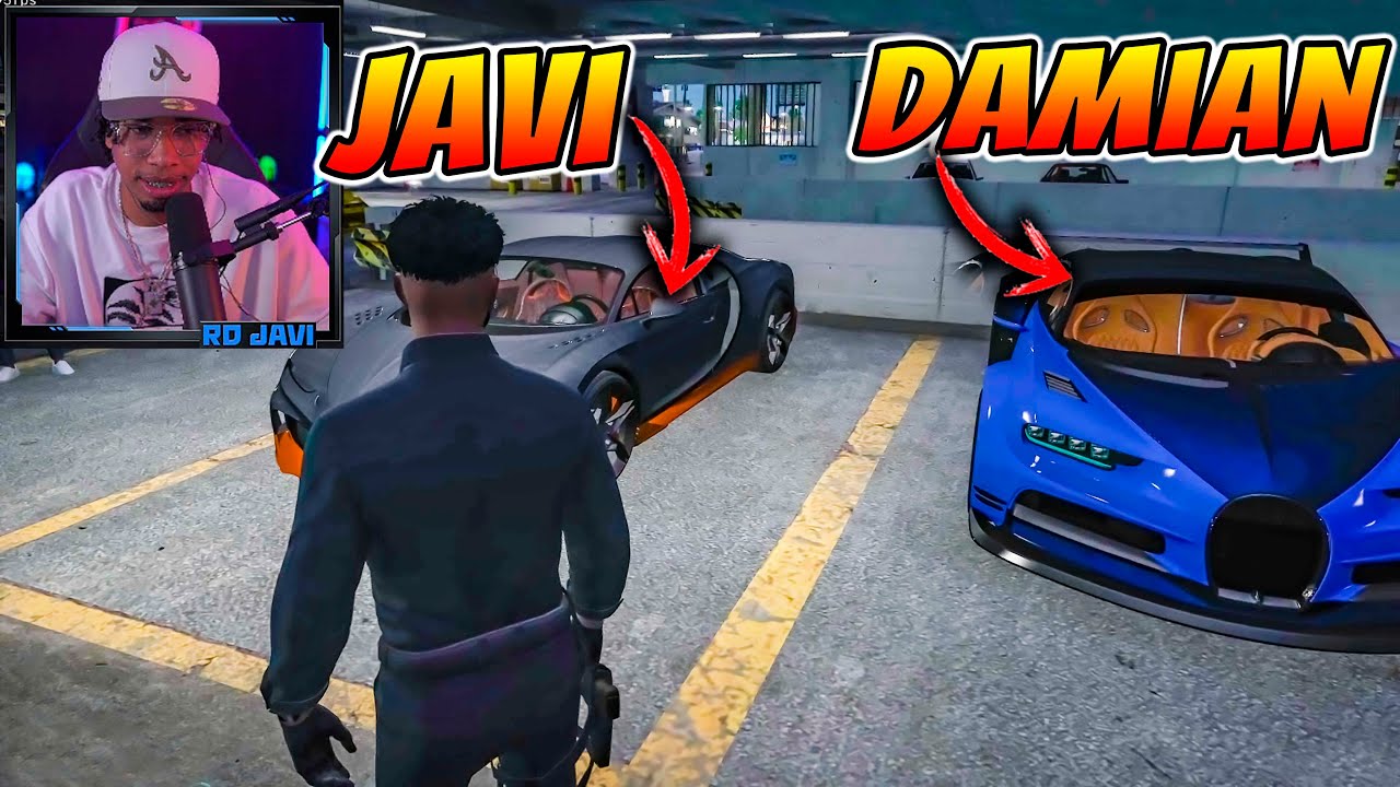 RDJAVI Y DAMIAN COMPRAN DOS BUGATTI HYPER DEPORTIVOS EN GTARP #rdjavi # ...