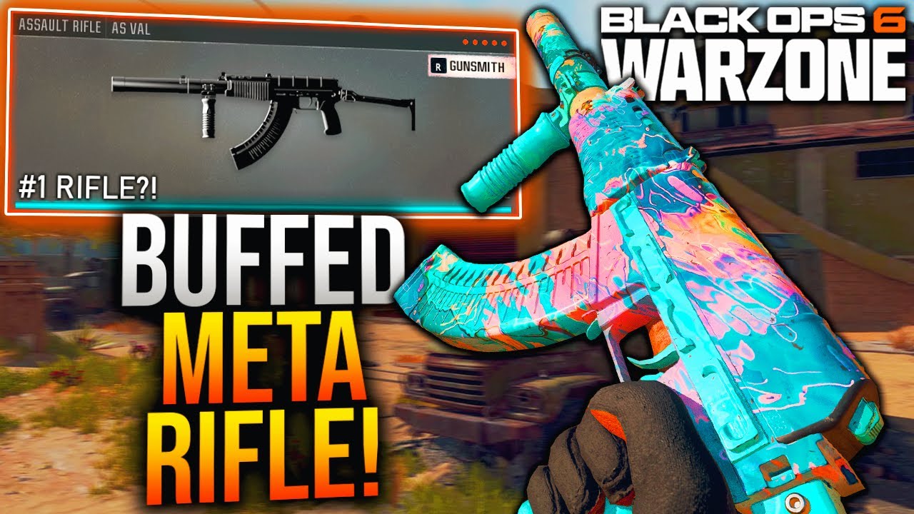 WARZONE: New BUFFED META RIFLE LOADOUT You NEED To Use! UPDATE Your ...
