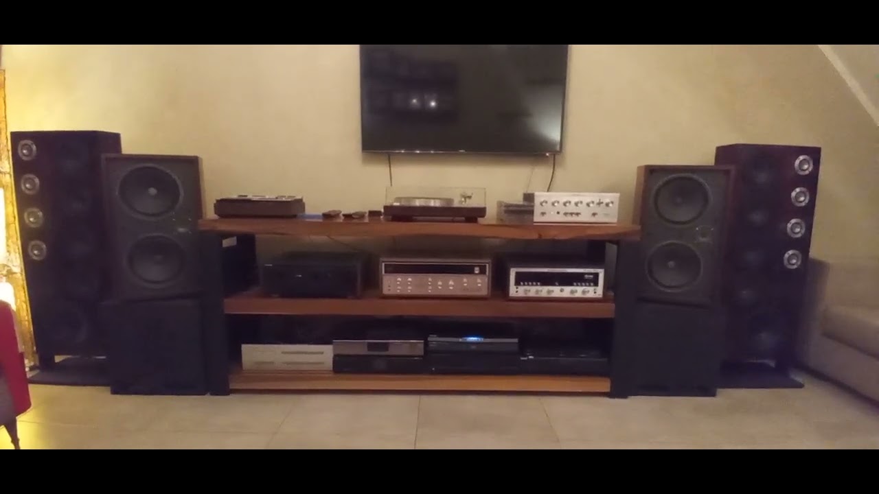 @pvprojectaudio Bafles Altec Lansing 886a Amplificador integrado Sony ...