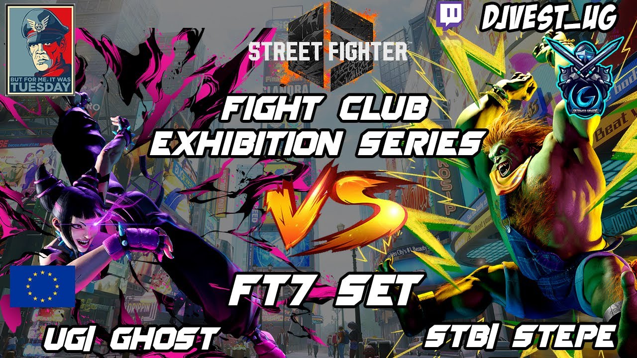 SF6 Fight Club Exhibition Series - UG| Ghost VS STB| Stepe FT7 Set (EU ...