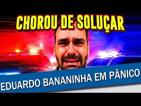 EDUARDO BOLSONARO CHORA E SE DESESPERA COM MEDO DE SER PRESO