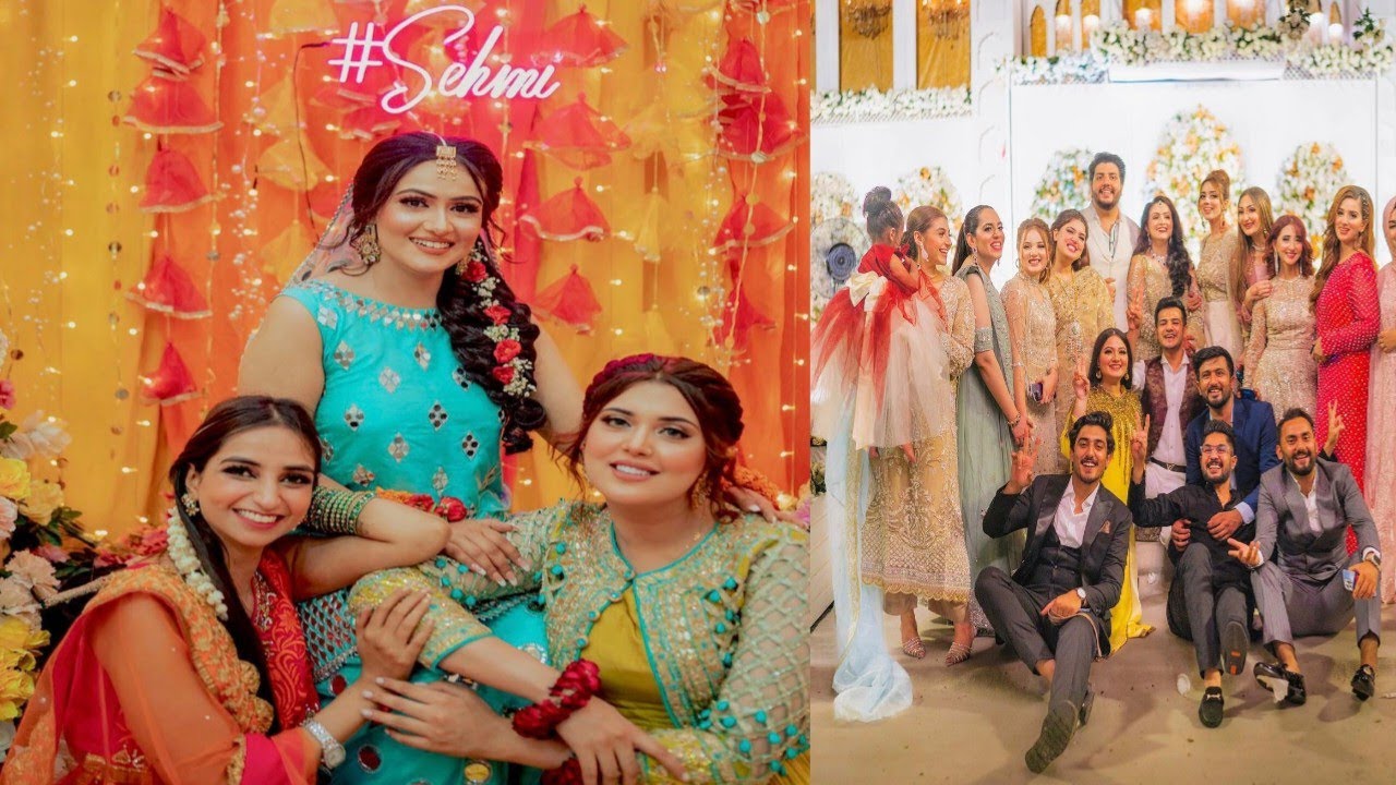 sehar hayat wedding pictures || sehar hayyat wedding || sami Rashid ...