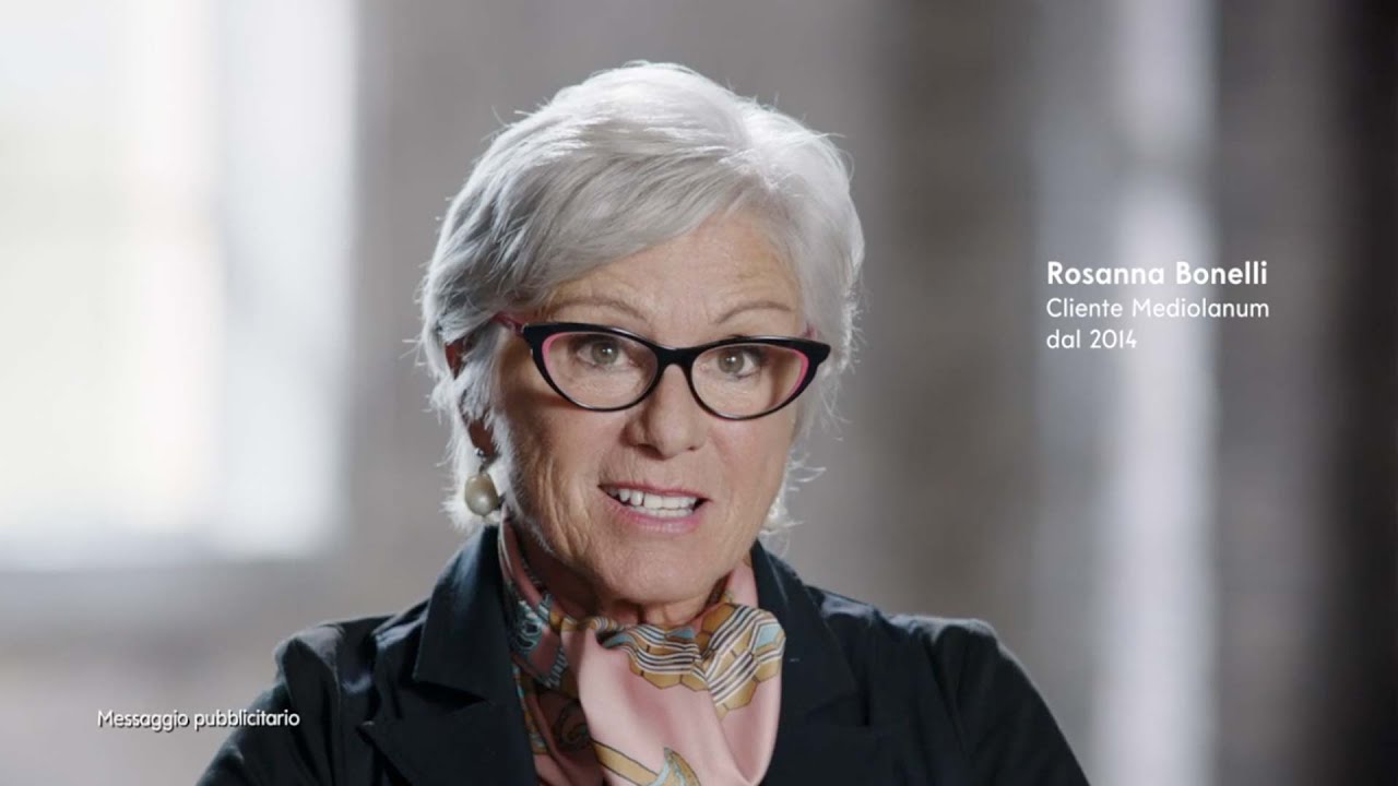 Rosanna Bonelli - Spot Banca Mediolanum giugno 2016 - 30" - YouTube