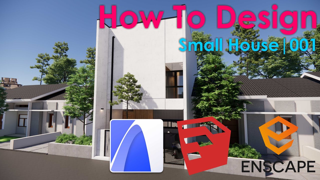 Tutorial How to Design Small House | TIMELAPSE | 001 - YouTube