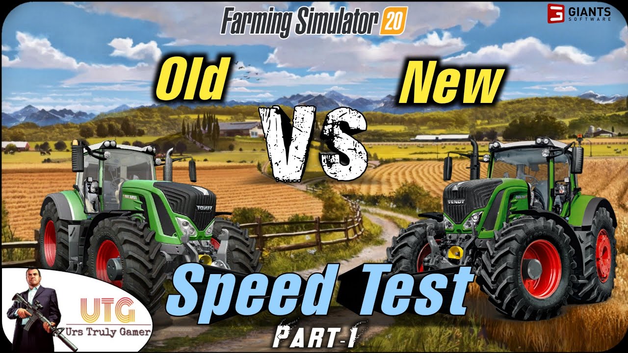 Speed Test! between Old and New Vehicles in FS 20 | Part 1 - YouTube