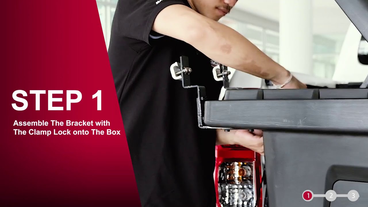 New MaxBox Trio Universal Tool Box for Ute - YouTube