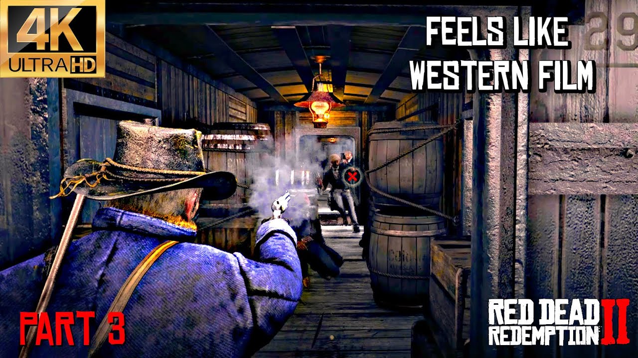 Red Dead Redemption 2 Walkthrough Gameplay Part 3 [4K 60FPS] rdr2 Ultra ...