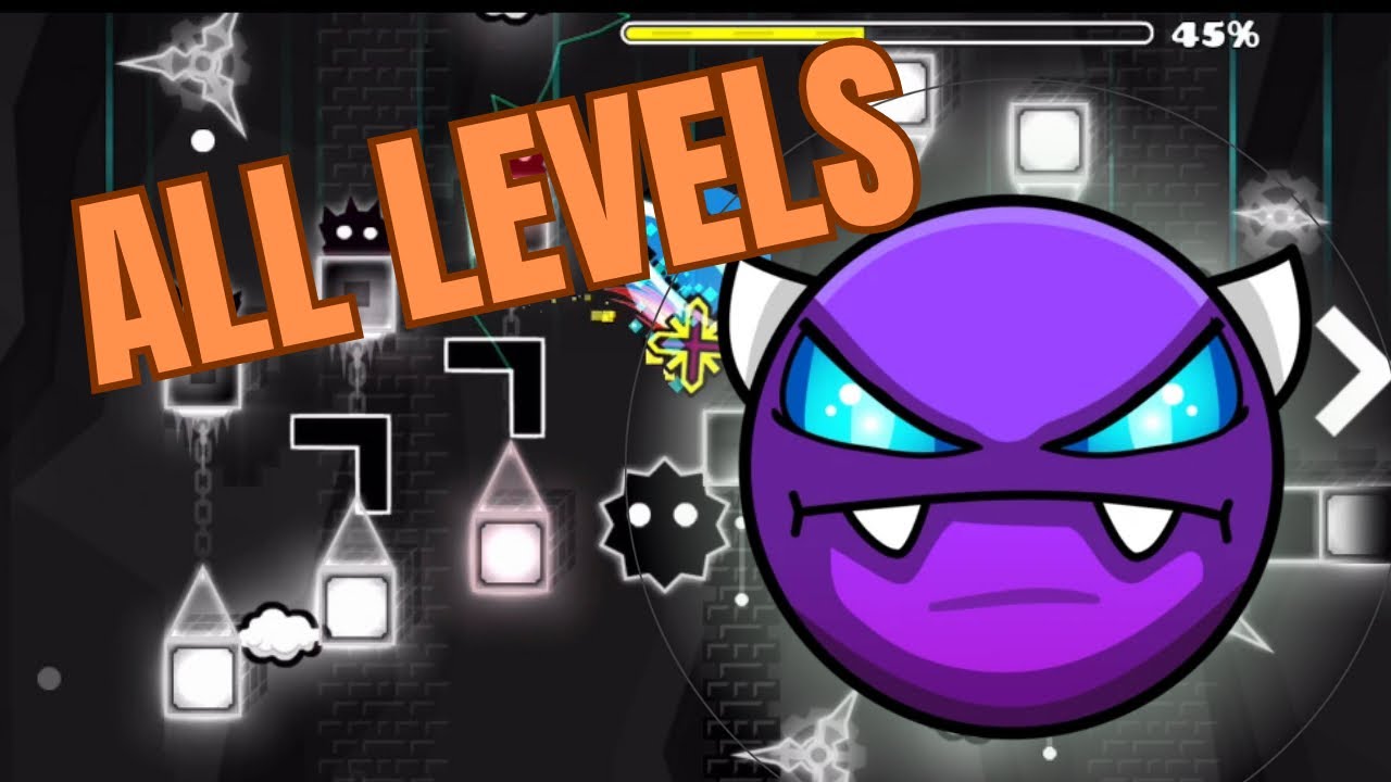 ALL Top Levels Auto - Demon! (One Attempt Challenge) - YouTube