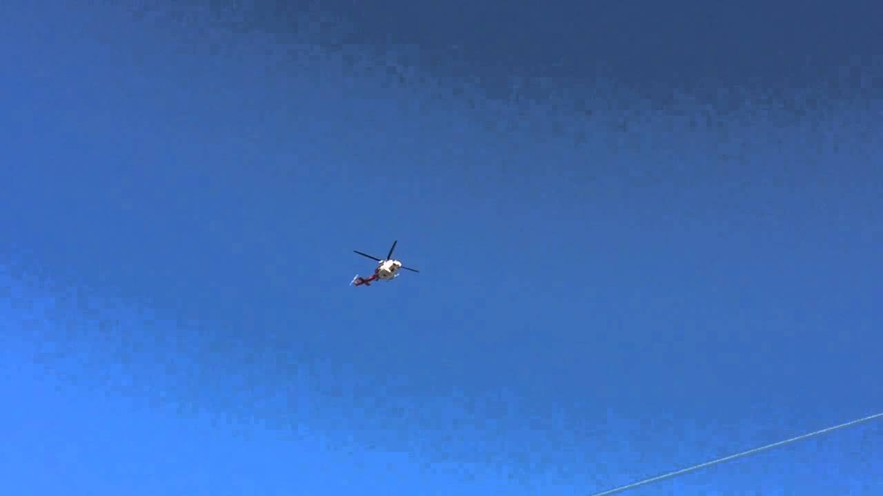 Los Angeles Fire Dept. COPT. 1 fly by - YouTube