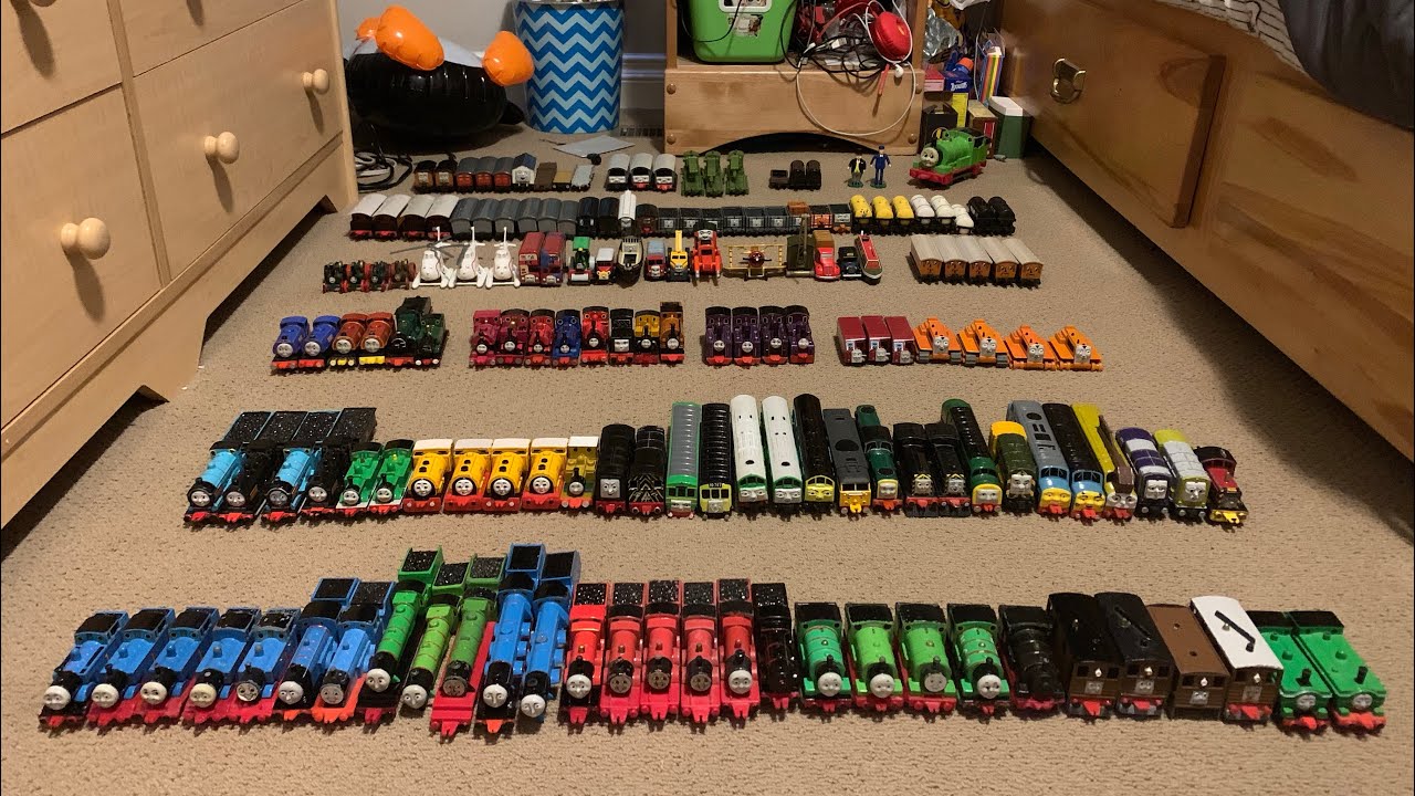 My Ertl Thomas the Tank Engine Collection - YouTube