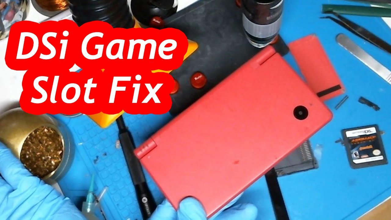 Nintendo DSi Cartridge Slot Replacement/Swap - YouTube