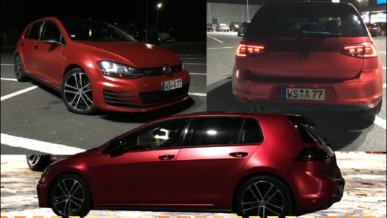 Mk7 Golf GTD BEST Wrap Design - YouTube
