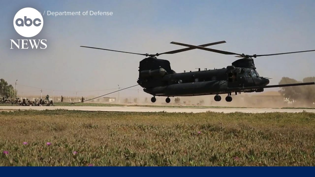 22 US troops injured in helicopter ‘mishap’ in Syria - YouTube