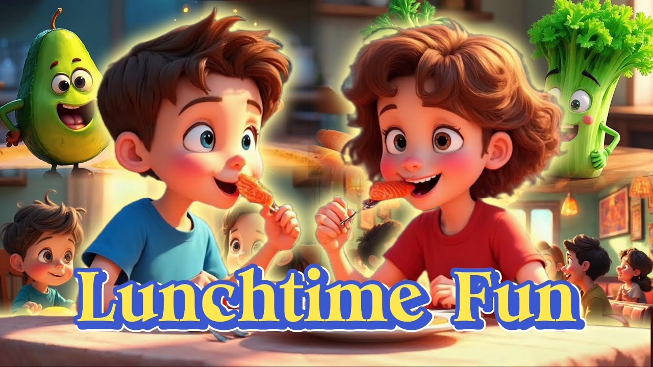Lunchtime Fun Songs - Sing-Along Songs for Children - YouTube