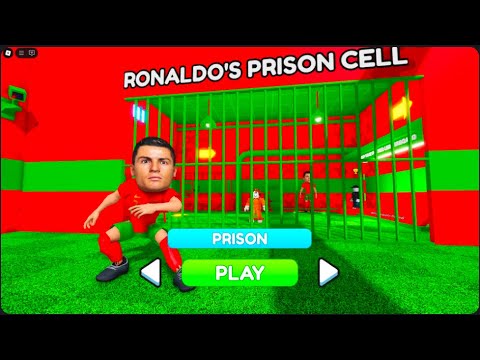 CRISTIANO RONALDO PRISON CELL ! (OBBY) | Roblox Obby Gameplay Full ...