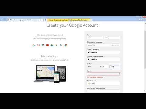 How To Create a Gmail Email Account - YouTube