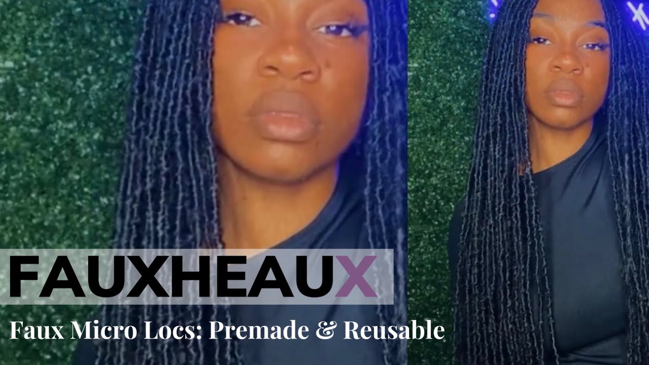 Faux Micro Locs by FauxHeaux |Pre Made # CrochetLocs | Fauxheaux.co.uk ...