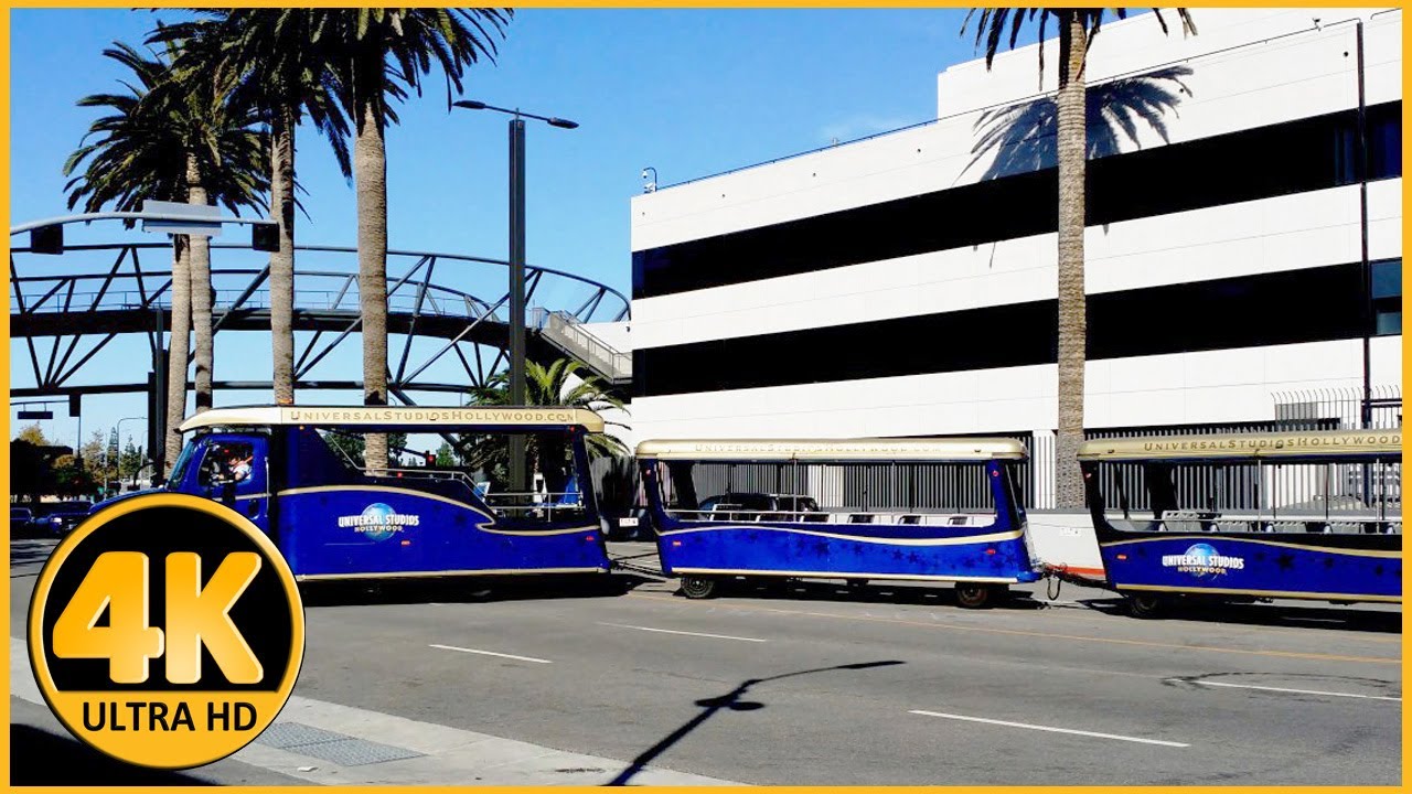 Free Shuttle to Universal Studios Hollywood Los Angeles [4K] - YouTube