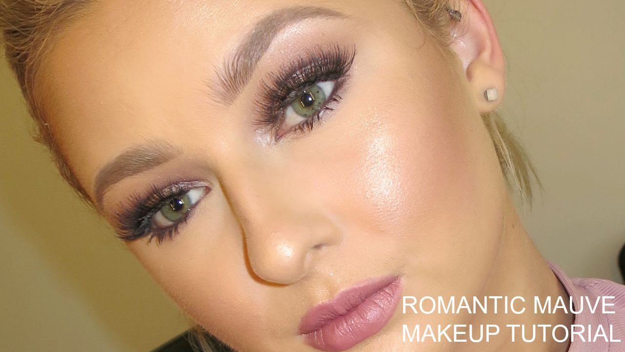 ROMANTIC MAUVE MAKEUP GEEK MESMERISED MAKEUP TUTORIAL - YouTube