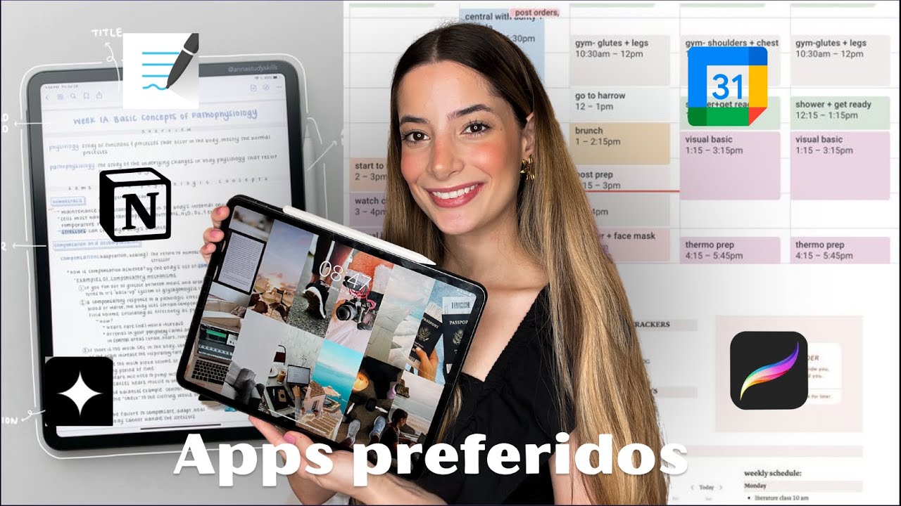MEUS APPS PREFERIDOS DO IPAD | Aplicativo de estudos, produtividade e ...