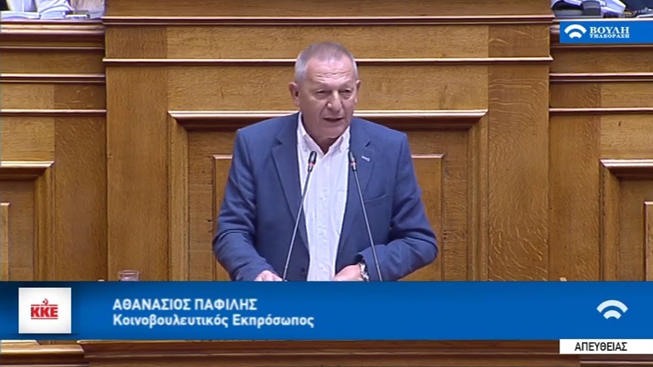 ΤΟΠΟΘΕΤΗΣΗ Θ. ΠΑΦΙΛΗ ΣΤΗ ΒΟΥΛΗ ΓΙΑ ΤΙΣ ΠΡΟΓΡΑΜΜΑΤΙΚΕΣ ΔΗΛΩΣΕΙΣ - YouTube