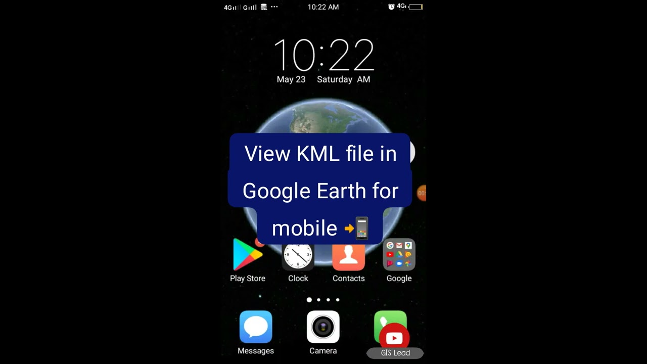 How To View KML File In Google Earth For Mobile YouTube How To View KML File In Google Earth For Mobile YouTube
