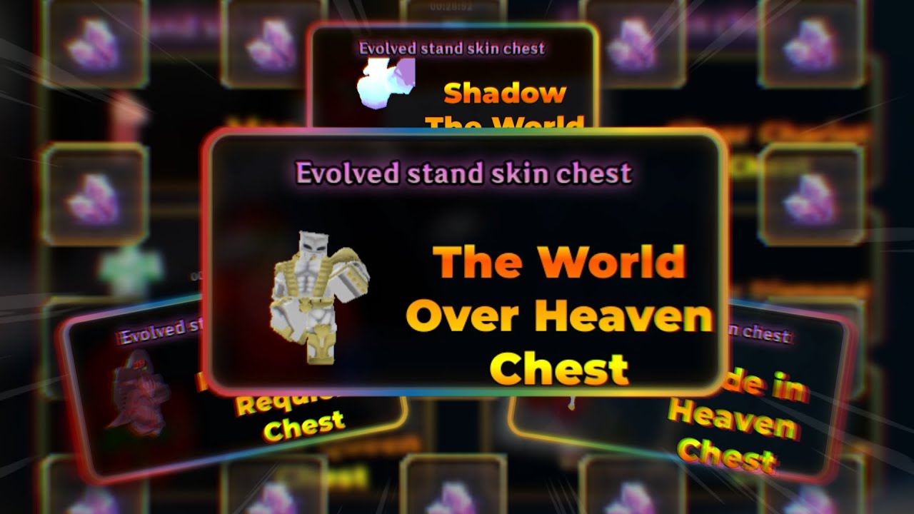 [YBA] Which Skin Chest is the BEST to Invest In... - YouTube