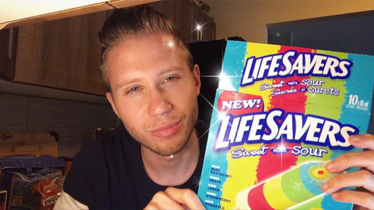 TRYING LIFESAVERS FROZEN POPSICLE TREATS! - YouTube