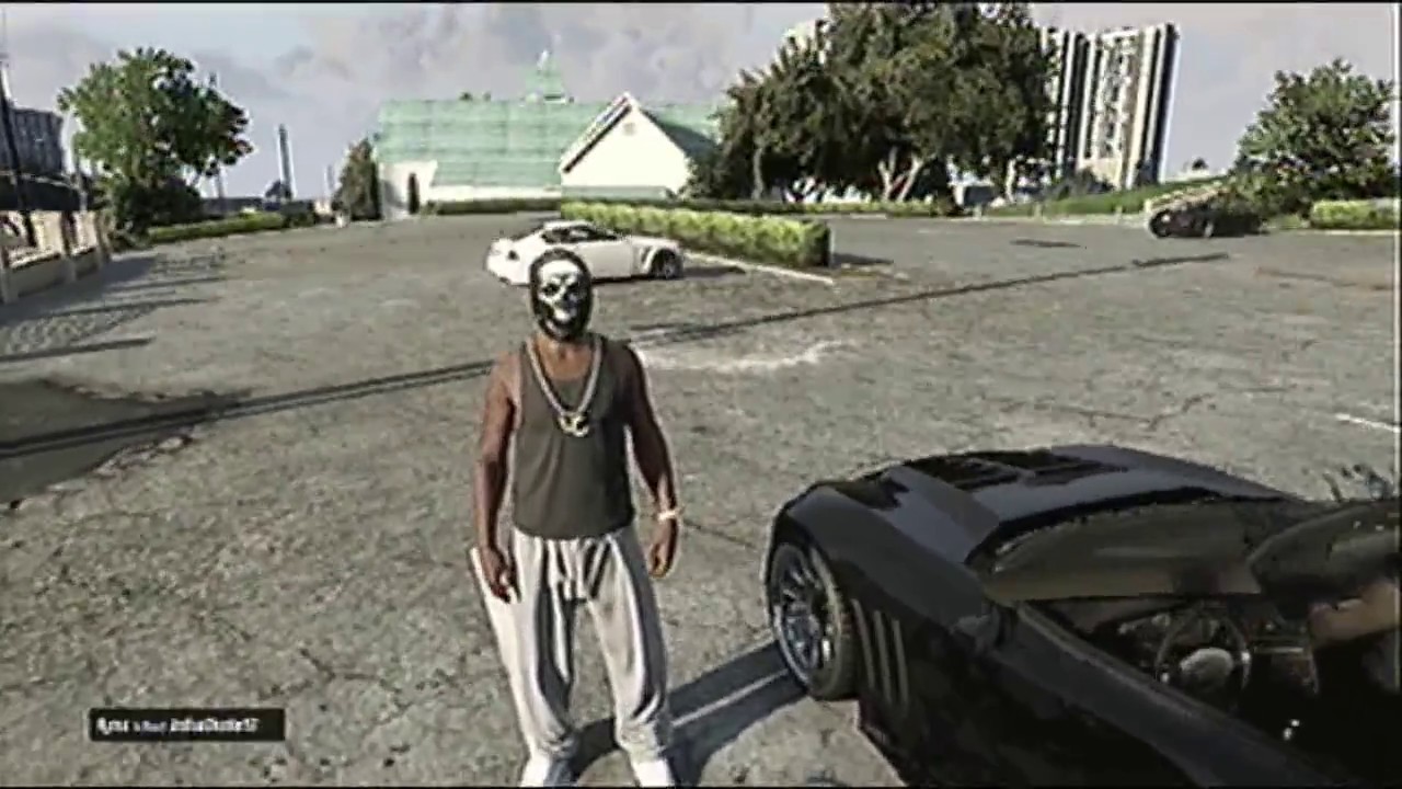 Gta 5 gameplay paying some respect - YouTube